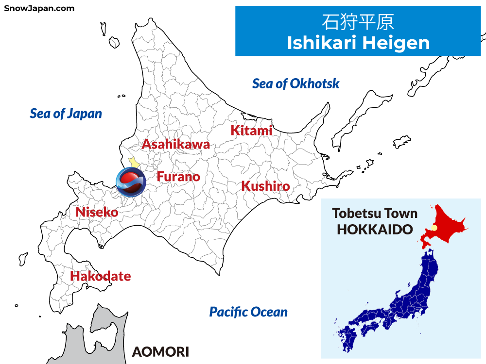 Mapa Simples De Ishikari Ishikari River Mouth Canoe Touring