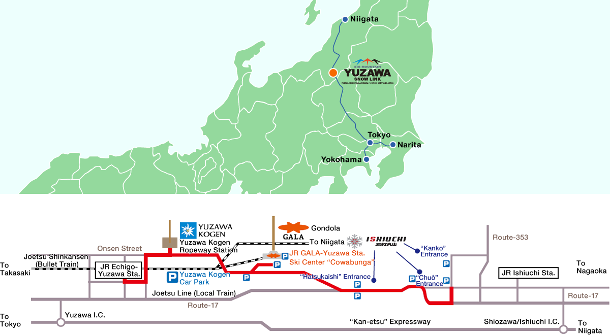 YUZAWA SNOW LINK | Niigata Prefecture | Resort Spotlight | Japan ski ...